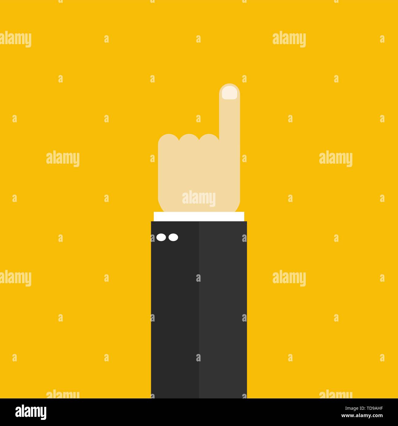 Push fingerprint vector vectors hi-res stock photography and images - Alamy