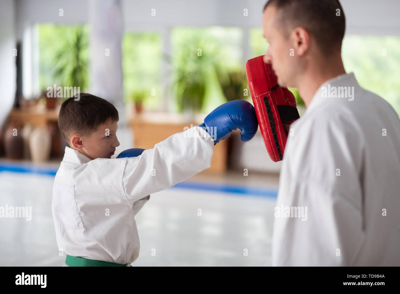 Boy punches close up hi-res stock photography and images - Alamy