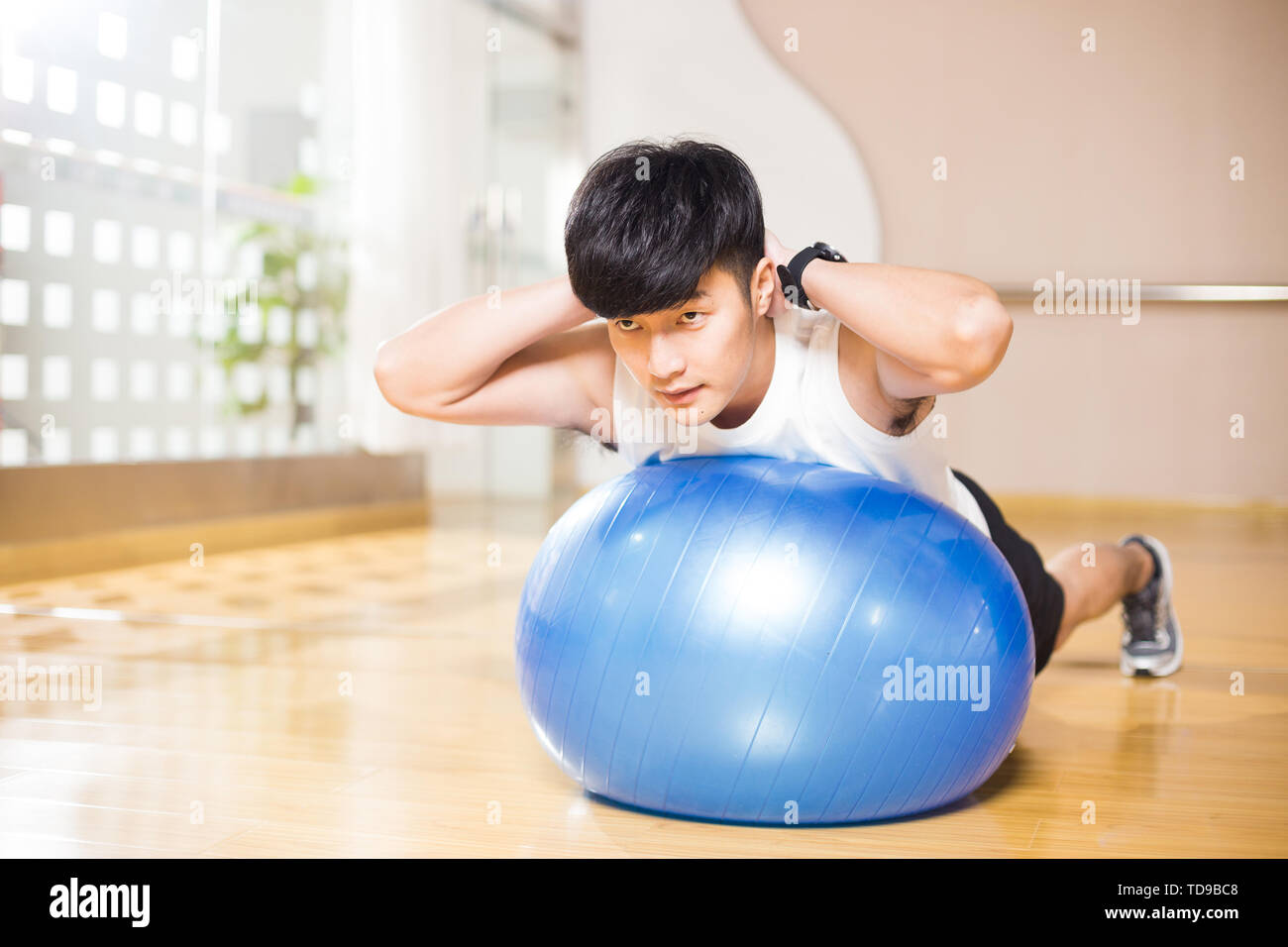 Young chinese man muscular hi-res stock photography and images - Alamy