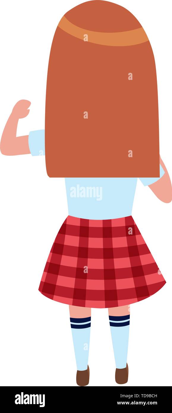 Girl kid design, School education learning knowledge study and class ...