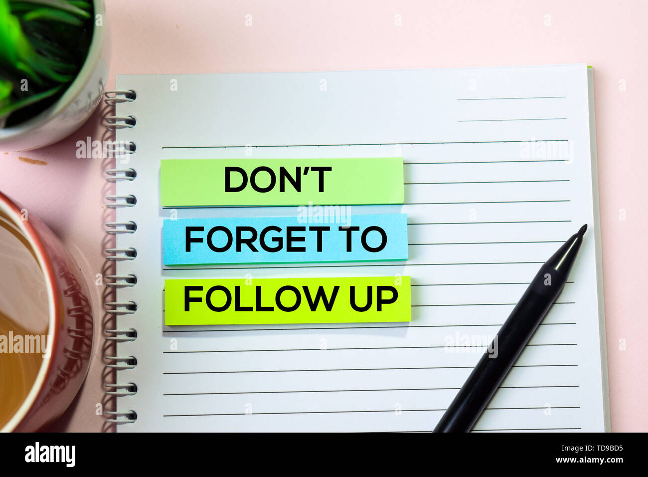 Followup hi-res stock photography and images - Alamy