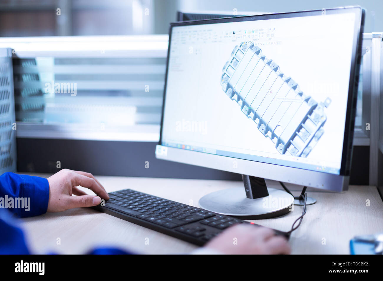 Technician drawing hi-res stock photography and images - Alamy