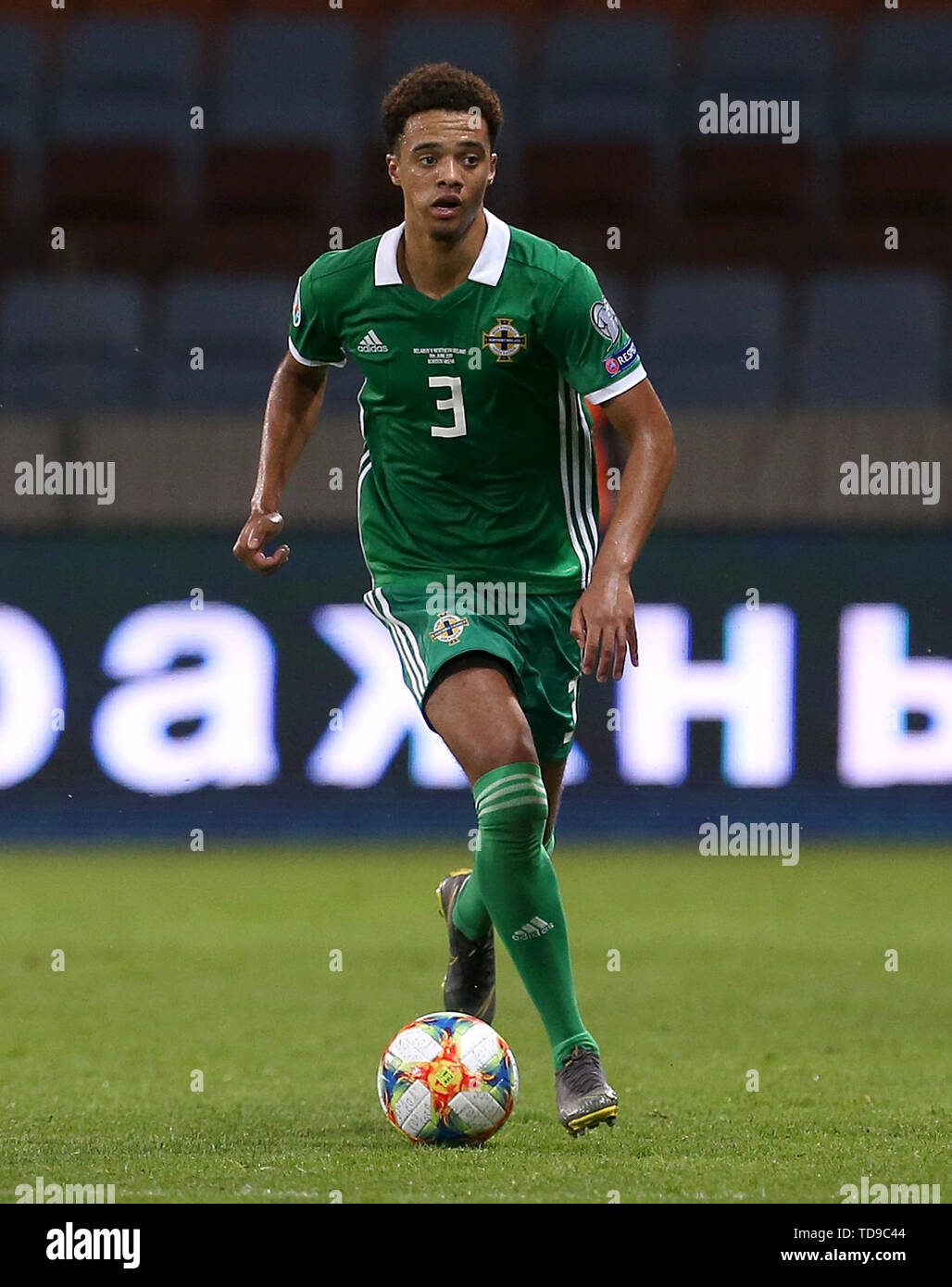 Northern Ireland's Jamal Lewis Stock Photo - Alamy