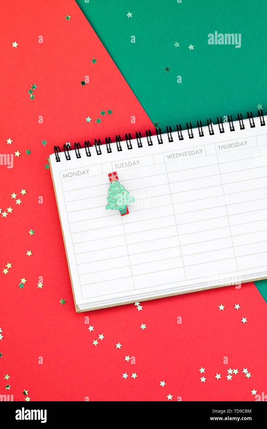 Holiday planner template hi-res stock photography and images - Alamy