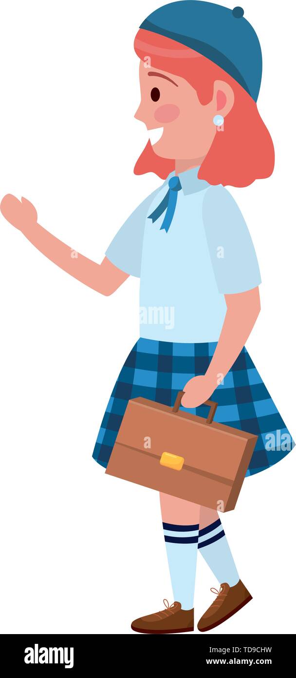 Girl kid design, School education learning knowledge study and class ...