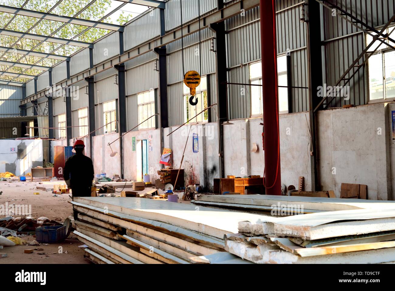 Industry grinding design expression of iron and steel buildings hi-res ...