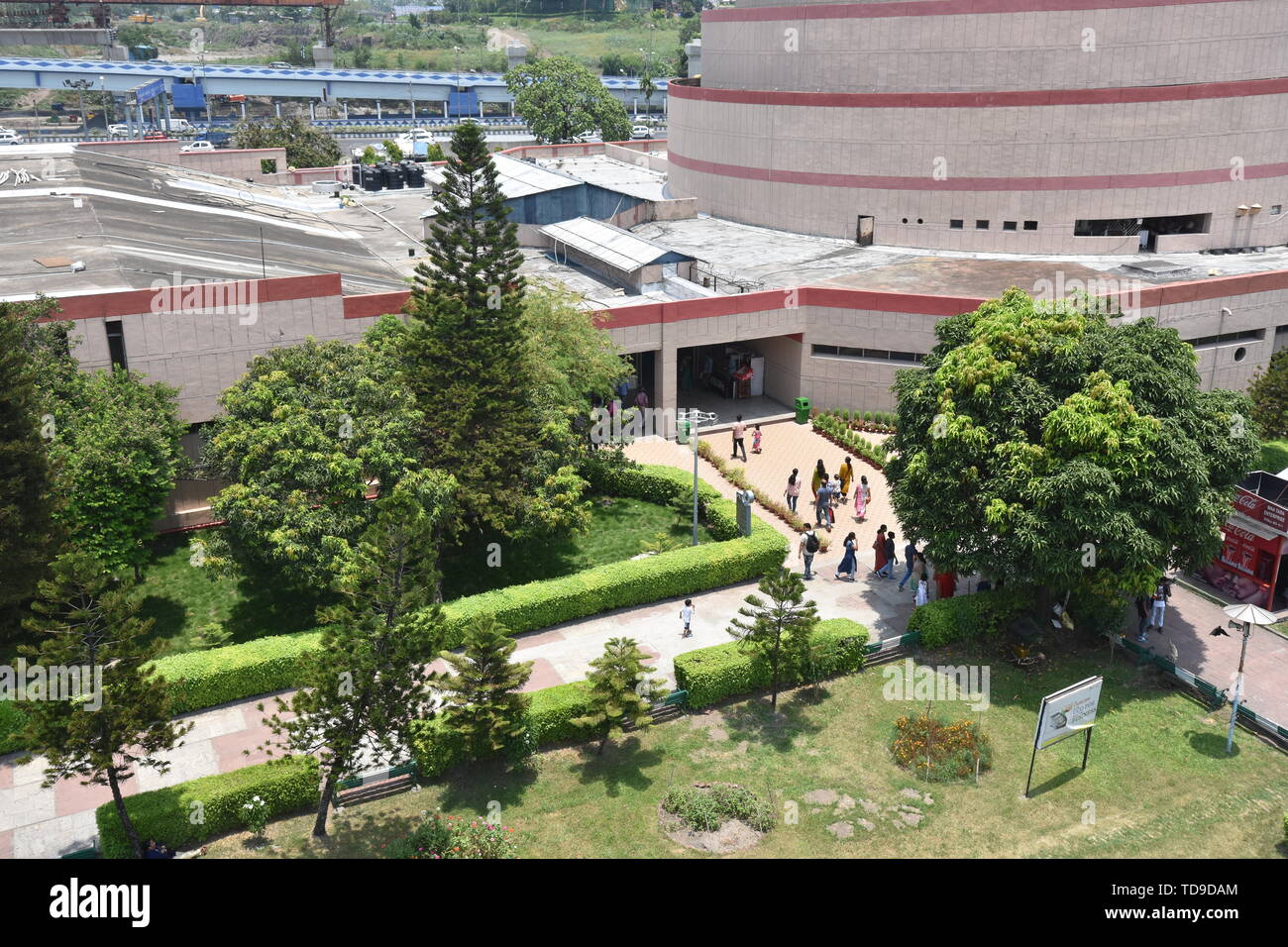 Entrance of the Space Odyssey and Dynamotion Hall at the Science City ...