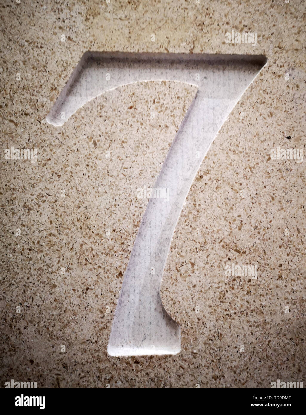 The number seven Stock Photo - Alamy
