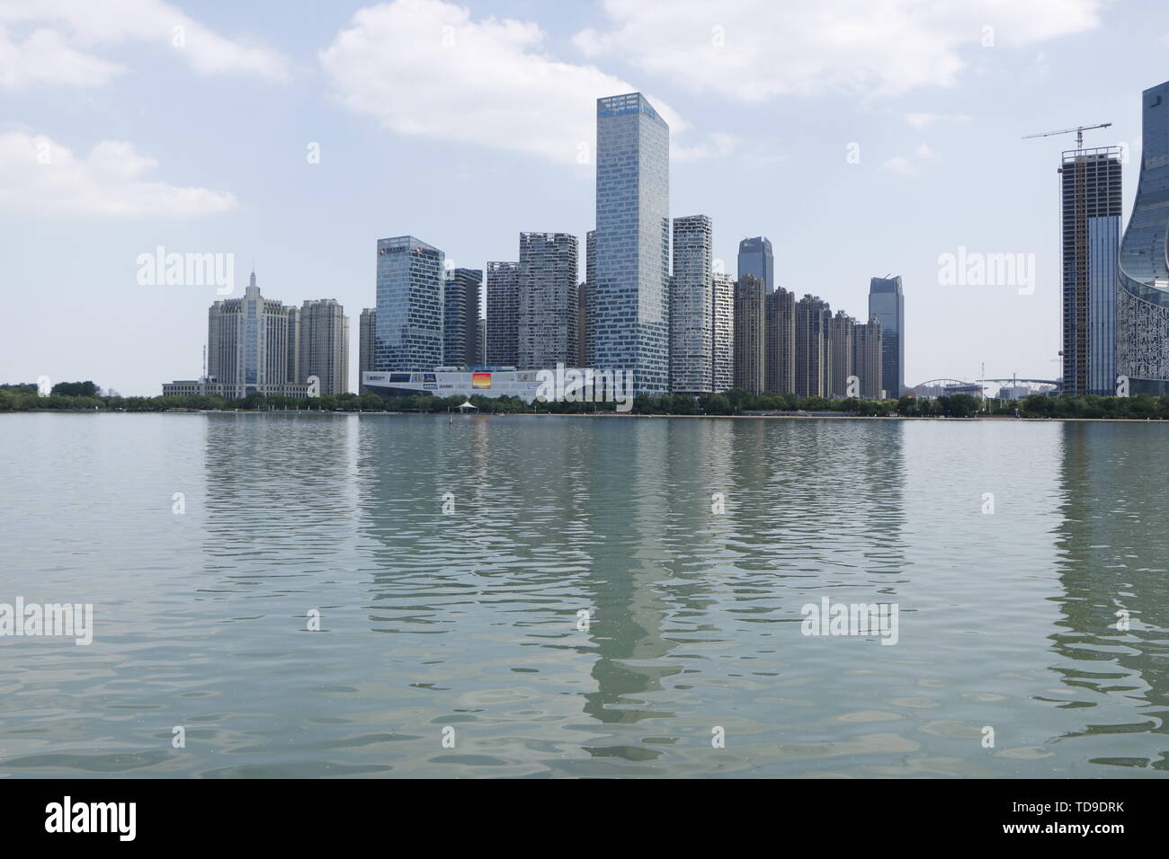 A sunny city Stock Photo - Alamy