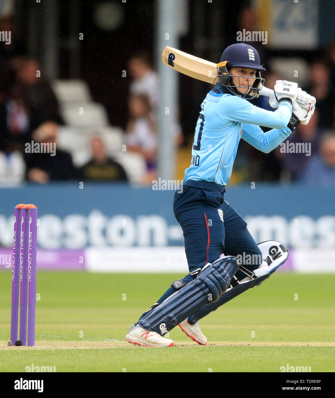 England's Amy Jones during the Women's One Day International match at ...