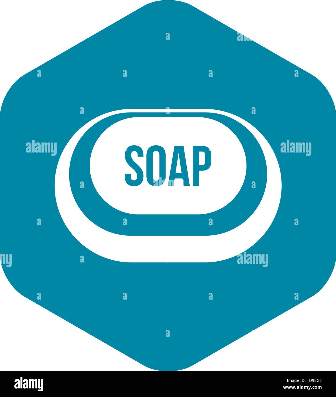 Soap icon in simple style Stock Vector Image & Art - Alamy