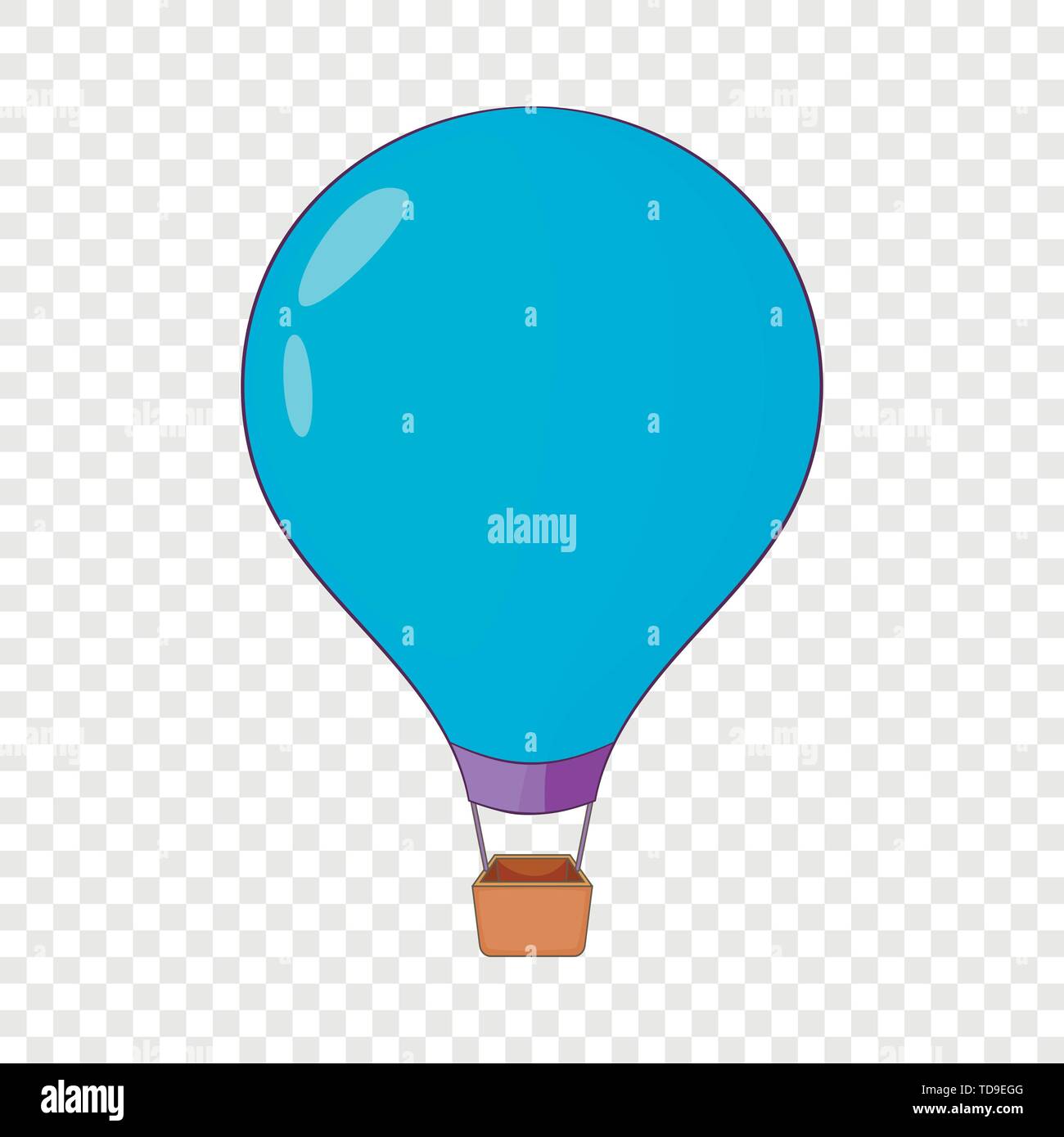 Beautiful balloon icon, cartoon style Stock Vector Image & Art - Alamy