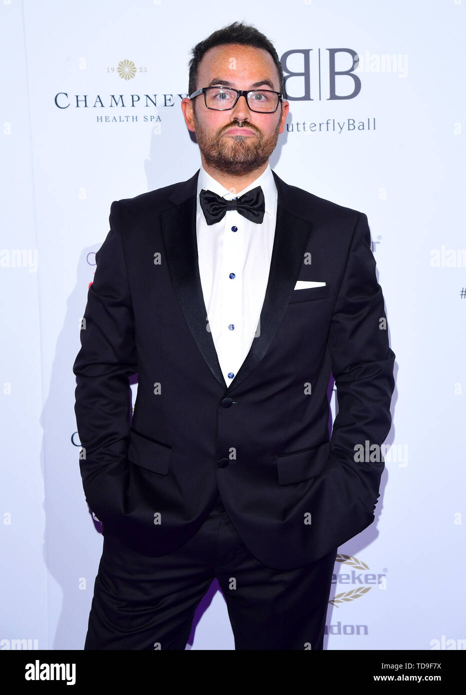 Jonathan Saccone Joly attending the Butterfly Ball Charity fundraiser ...