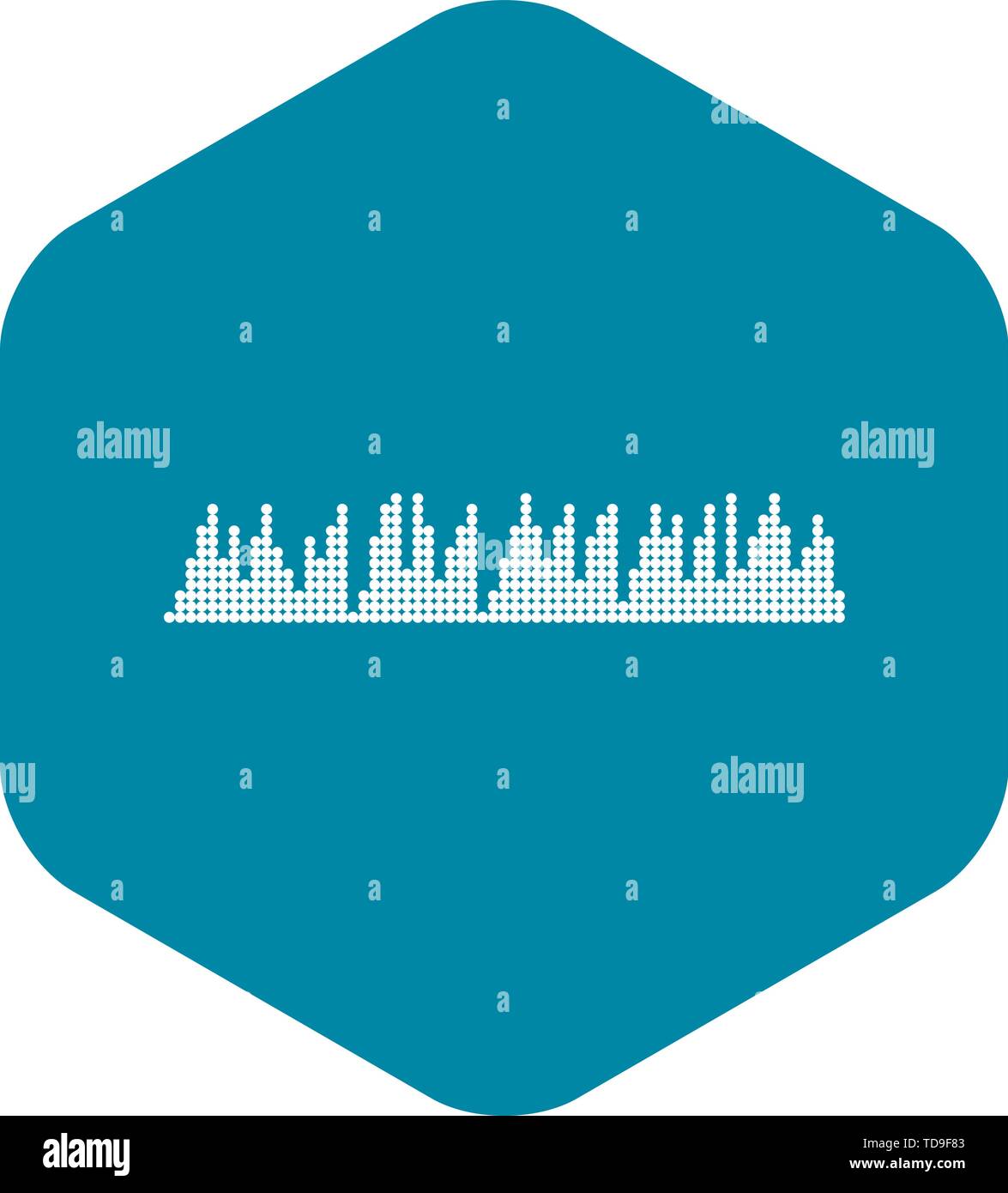 Audio digital equalizer technology icon Stock Vector Image & Art - Alamy