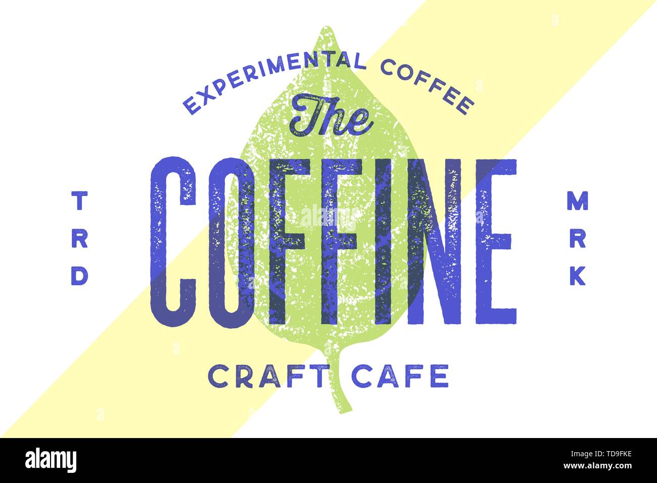 Typography vintage logo. Vintage label, logo, print sticker for cafe ...