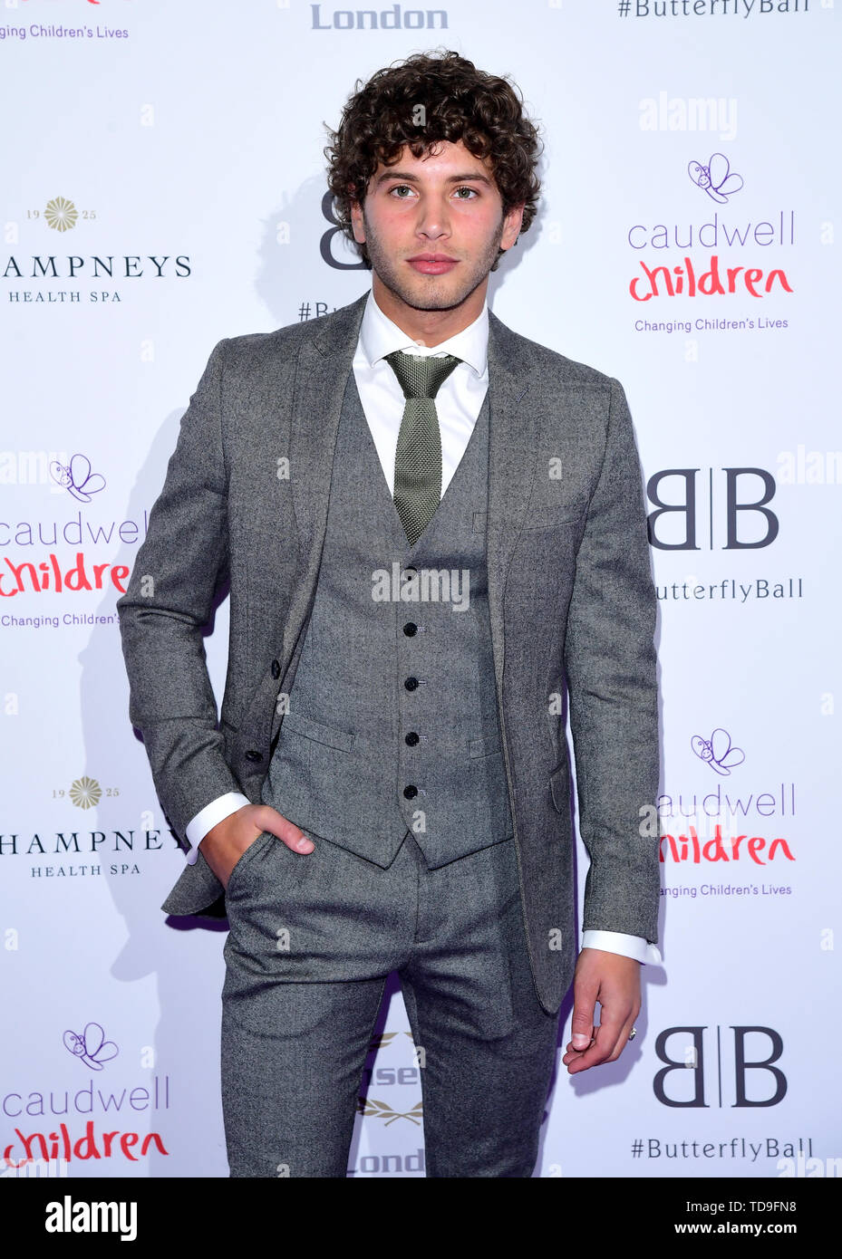 Eyal Booker attending the Butterfly Ball Charity fundraiser held at the ...