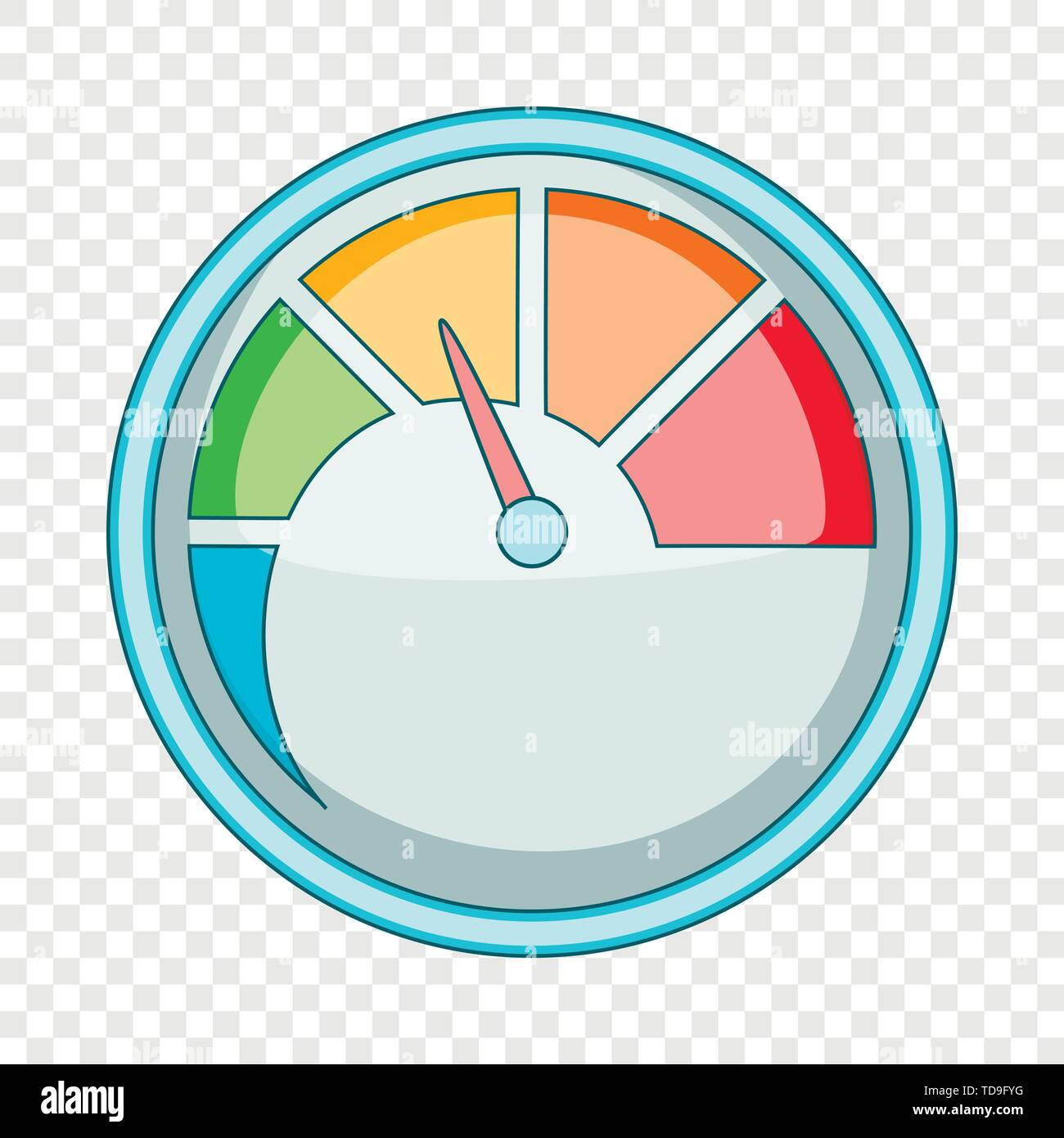 Indicator icon, cartoon style Stock Vector Image & Art - Alamy