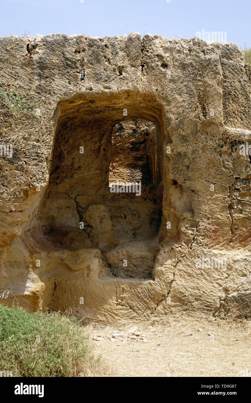 Tombs of the Kings, Paphos, Cyprus, Europe, UNESCO World Heritage Site ...