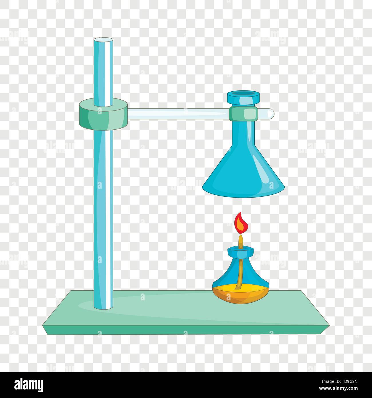 Laboratory equipment icon, cartoon style Stock Vector Image & Art - Alamy
