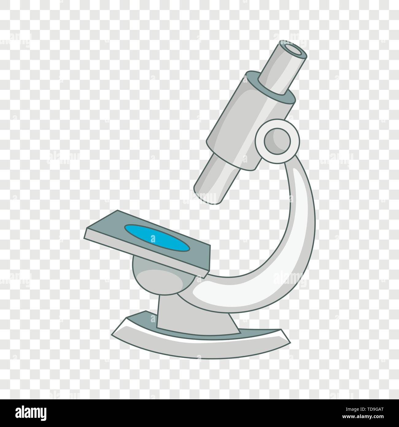 Microscope icon, cartoon style Stock Vector Image & Art - Alamy