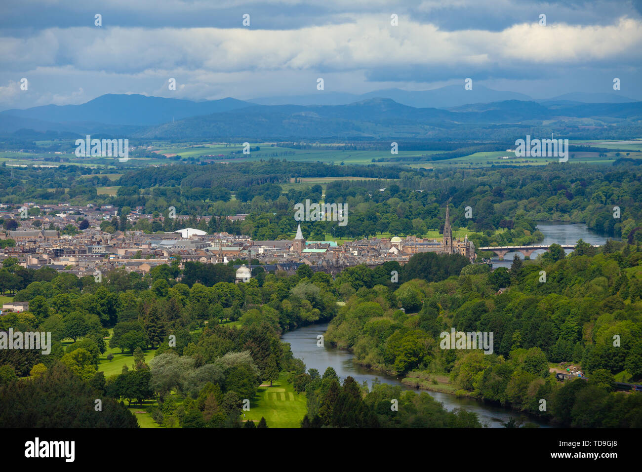 Perth scotland river hi-res stock photography and images - Alamy