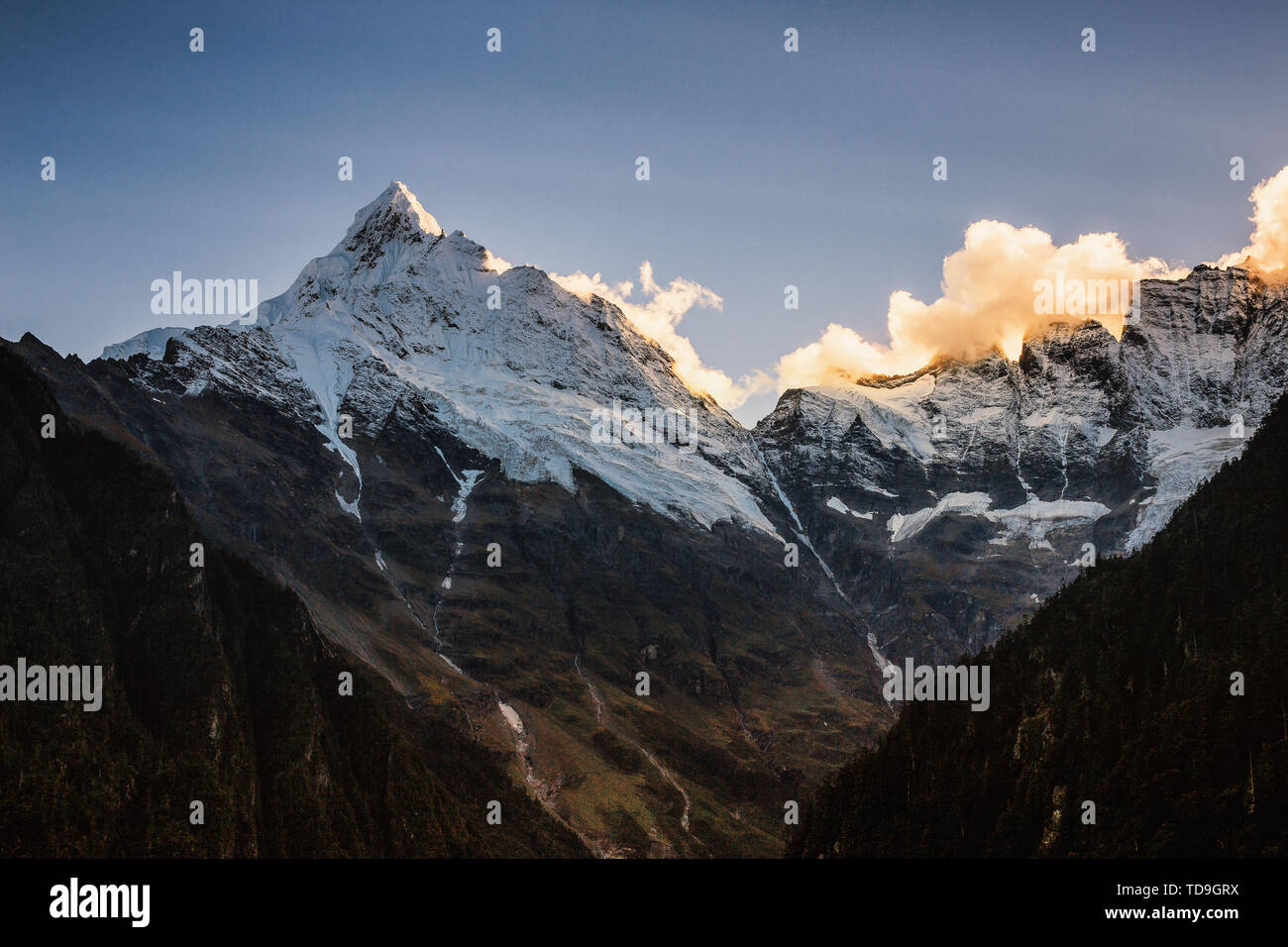 Scenery of Meri Snow Mountain, Yunnan Stock Photo - Alamy