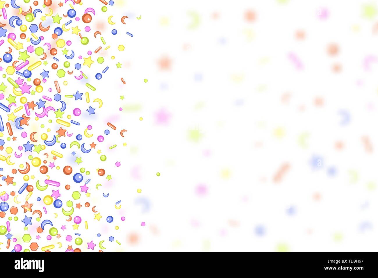 Sweet confetti seamless pattern Stock Vector Image & Art - Alamy