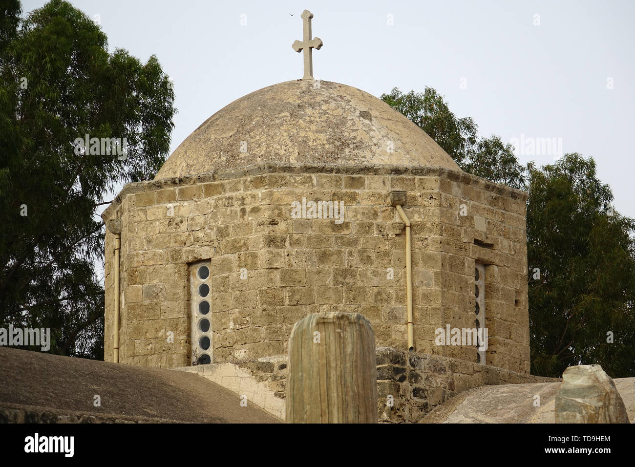The Panagia Chrysopolitissa church was built in the 13th century ...