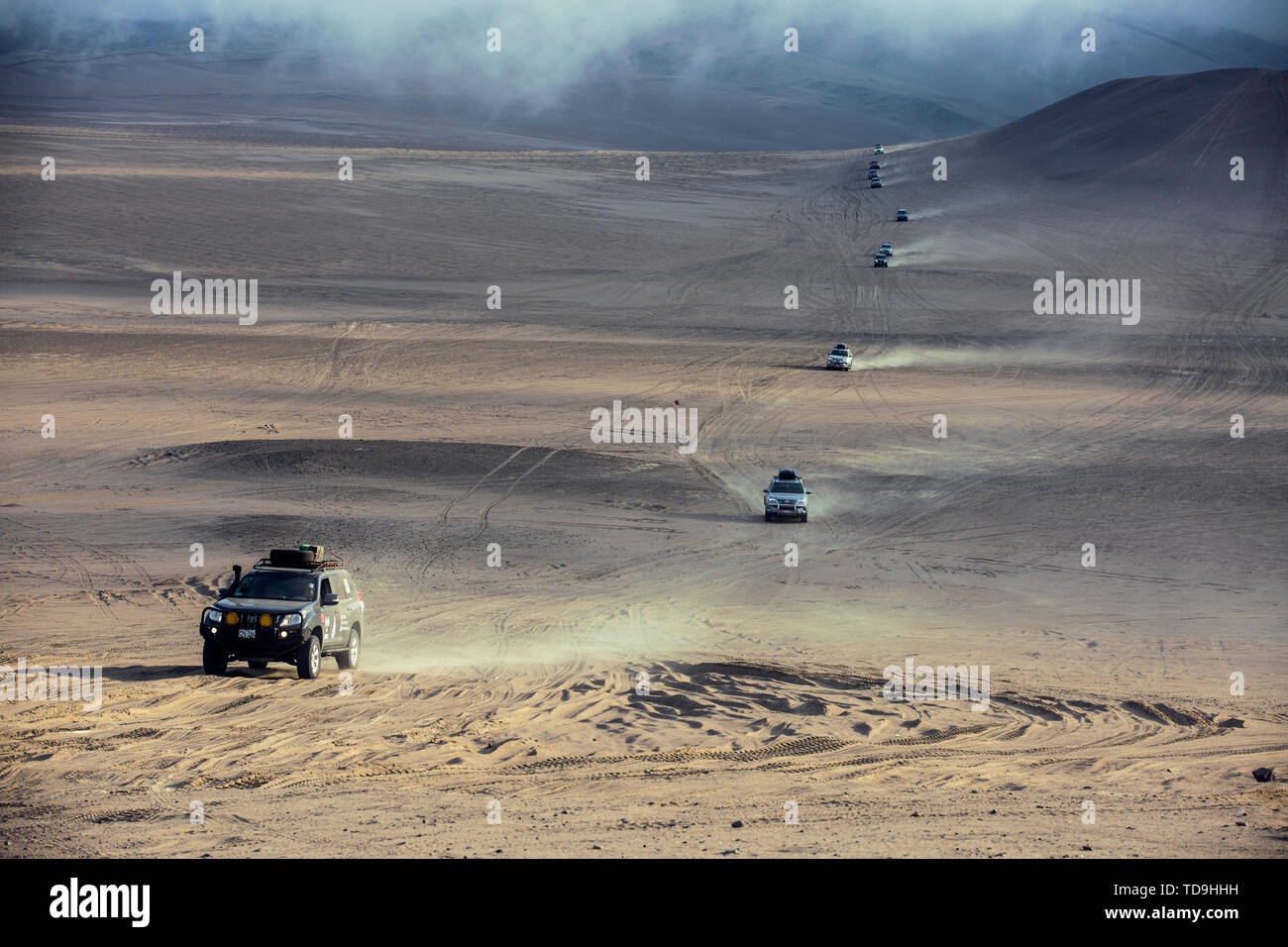 South America, Peru, Bolivia, Andean plateau, coastline, panorama ...