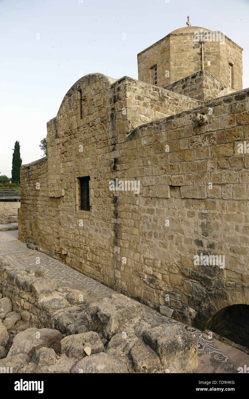 The Panagia Chrysopolitissa church was built in the 13th century ...