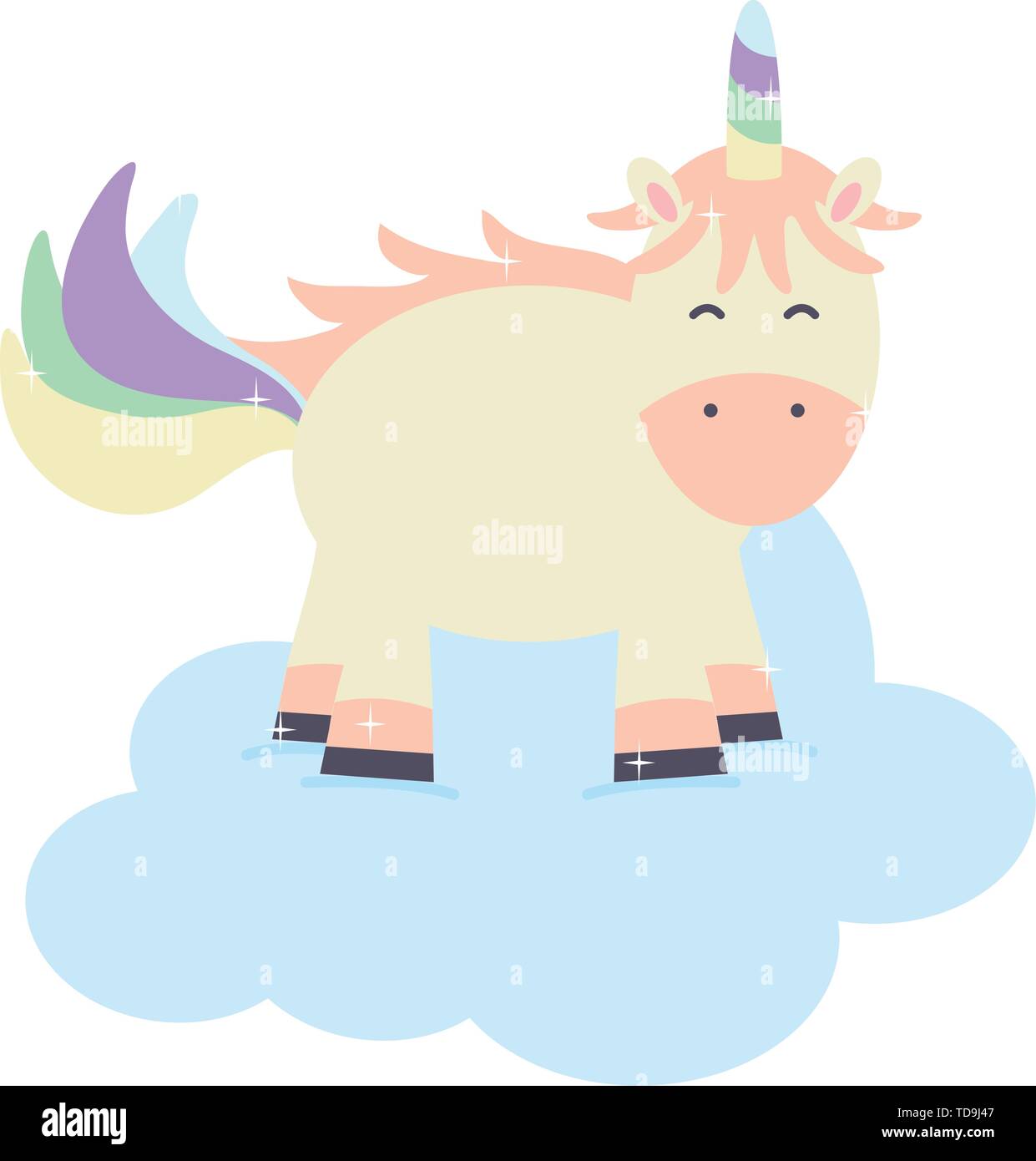 Cute little fairy in Cut Out Stock Images & Pictures - Alamy