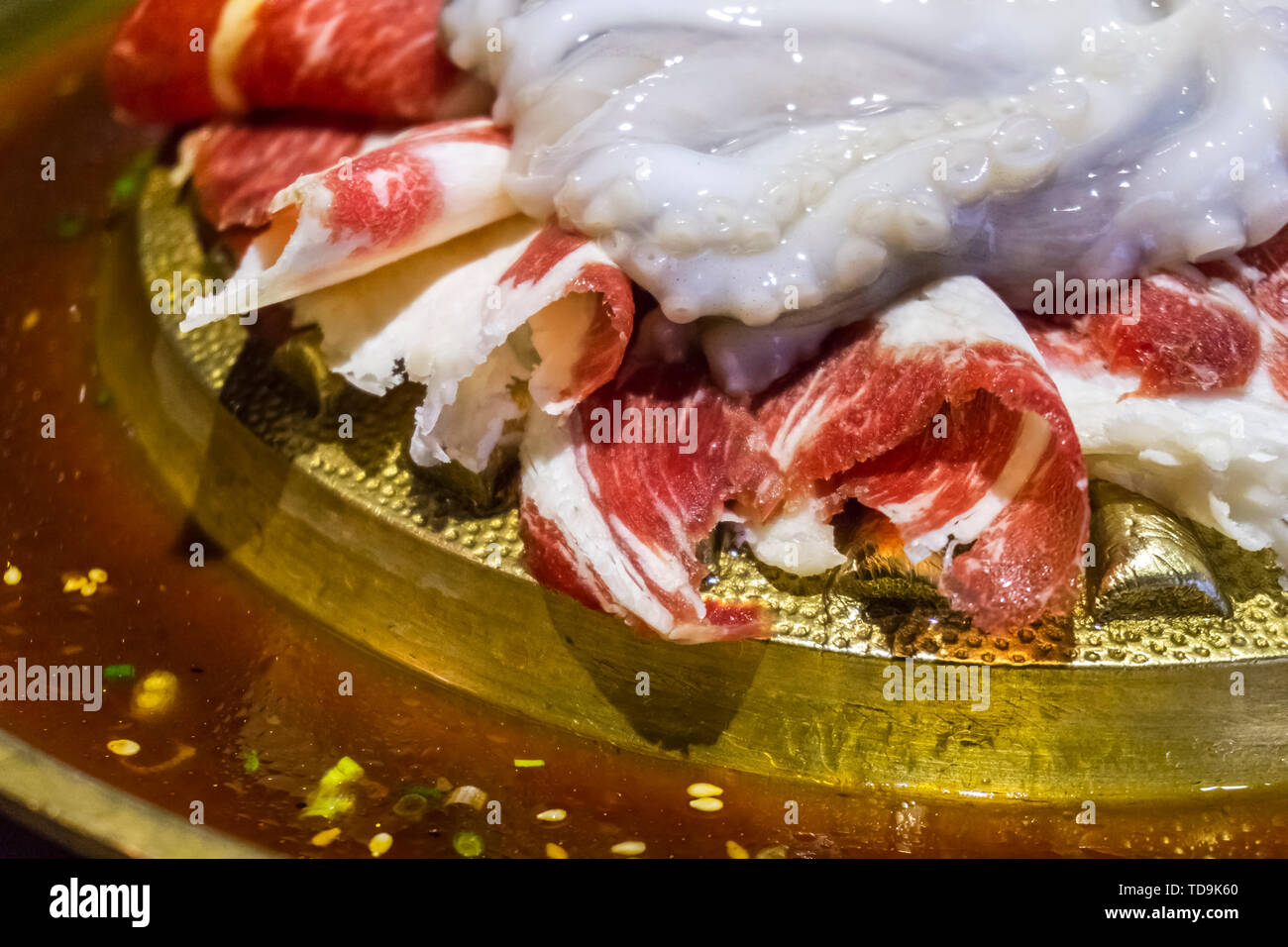 Beef hotpot material Stock Photo - Alamy