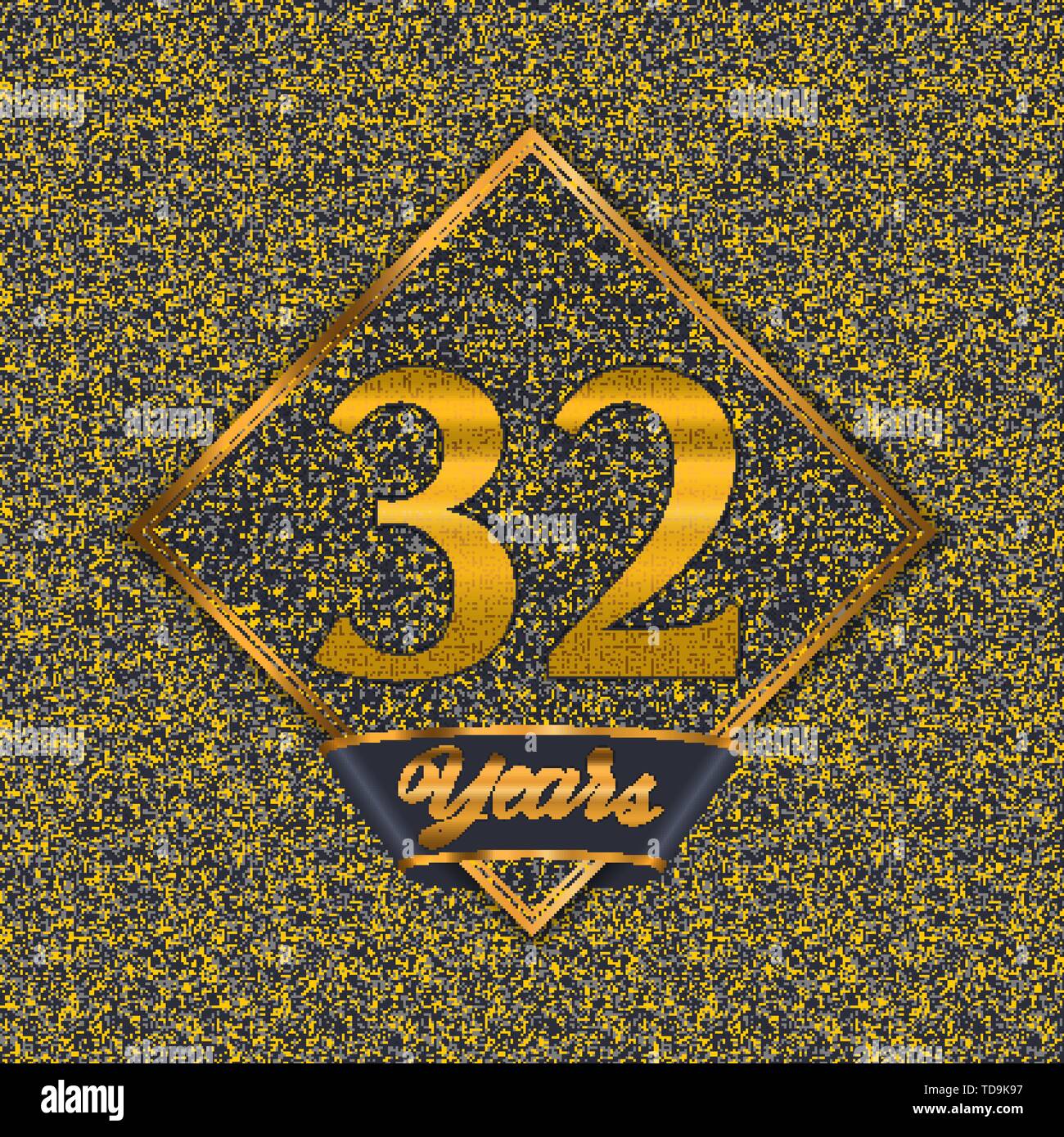 Number thirty two Stock Vector Images - Alamy