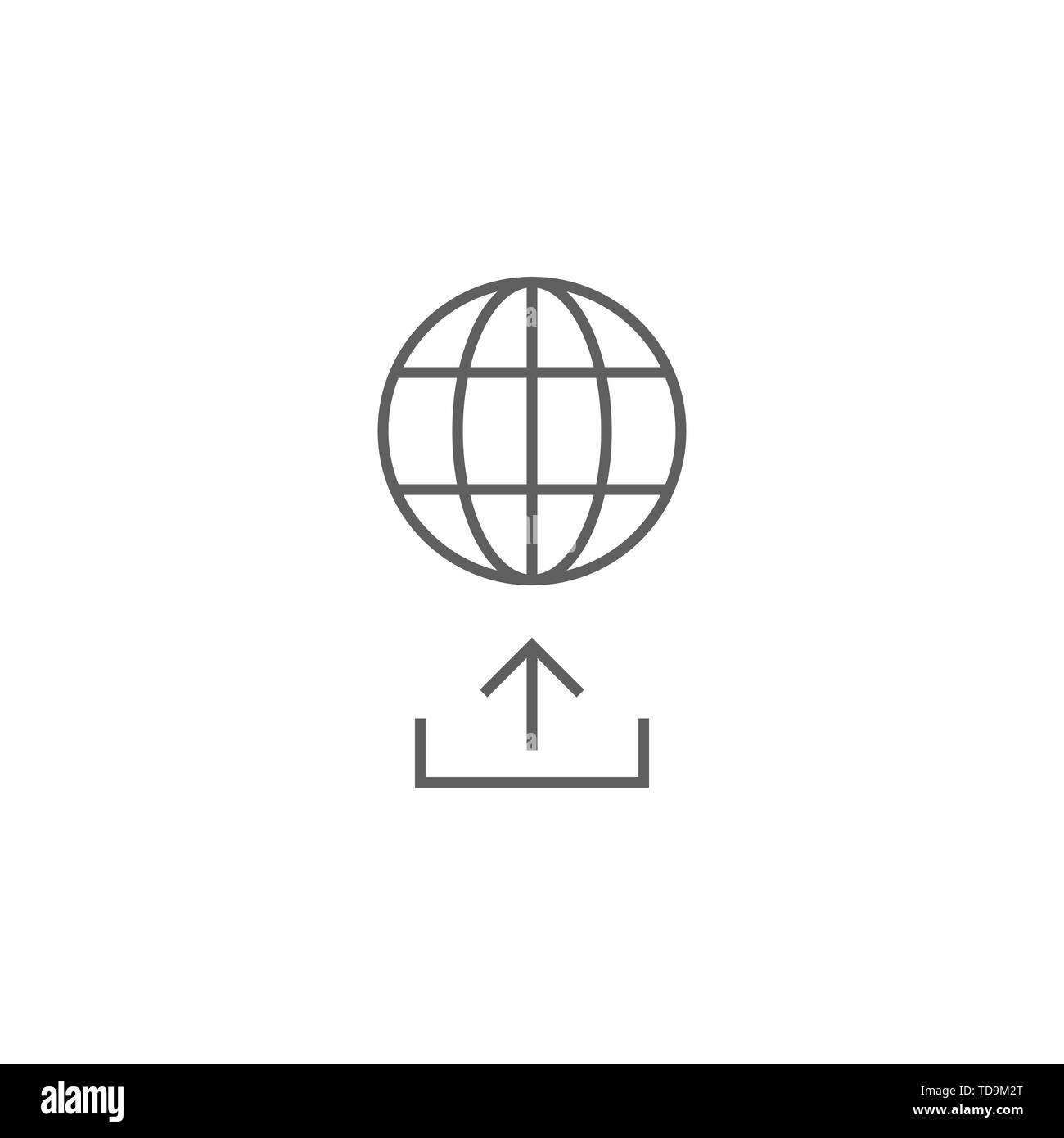 Download manager icon Stock Vector Images - Alamy