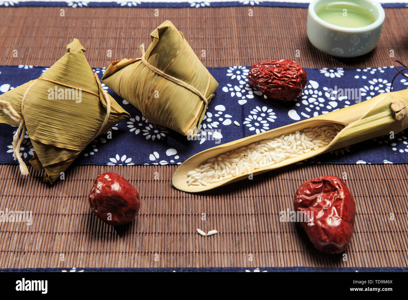 Traditional Chinese snacks - Zongzi Stock Photo - Alamy