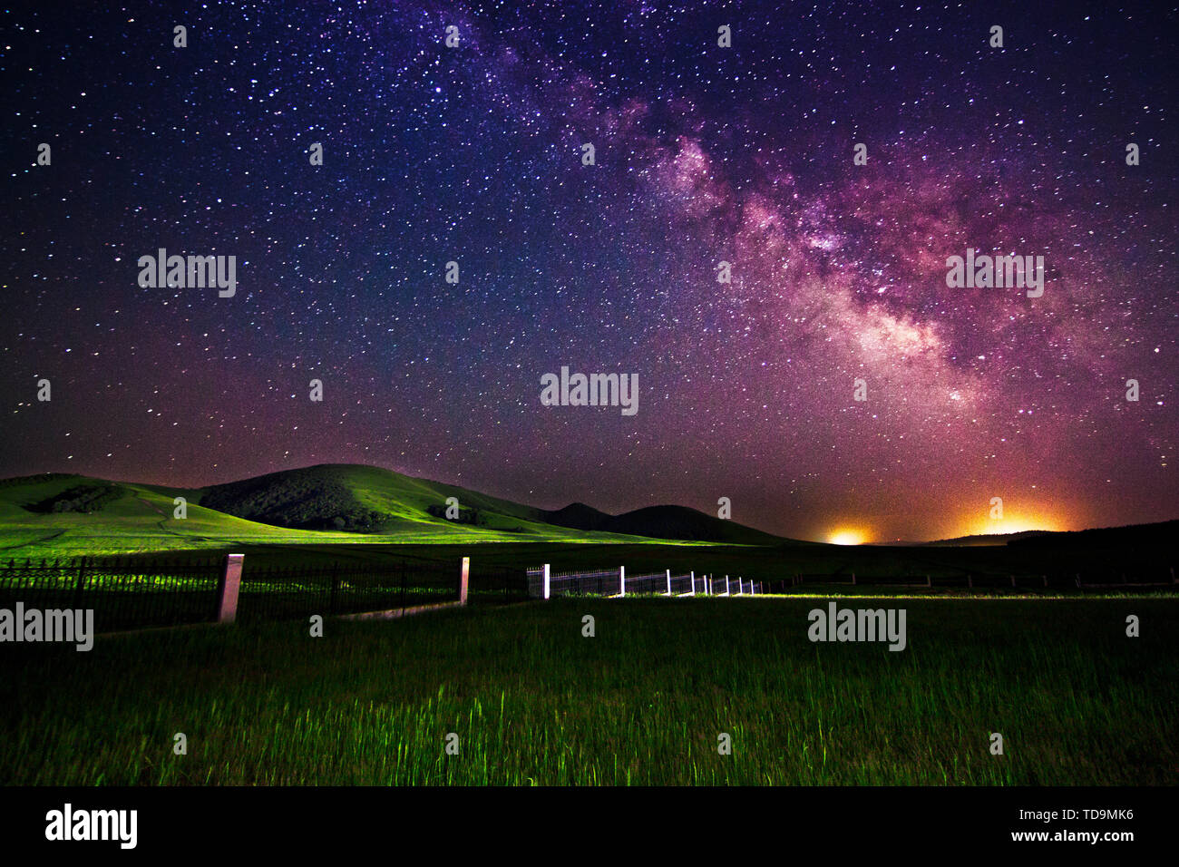 Tianhe on the prairie Stock Photo - Alamy