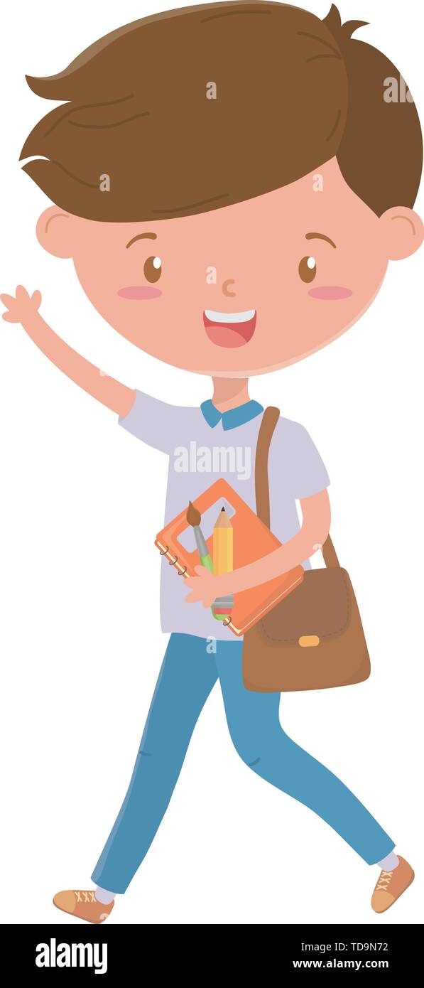 Boy kid design, School education learning knowledge study and class ...