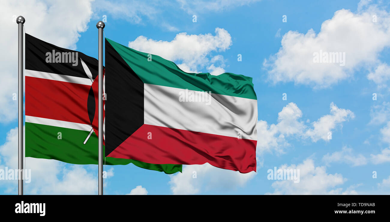 Kuwait kenya flag hi-res stock photography and images - Alamy