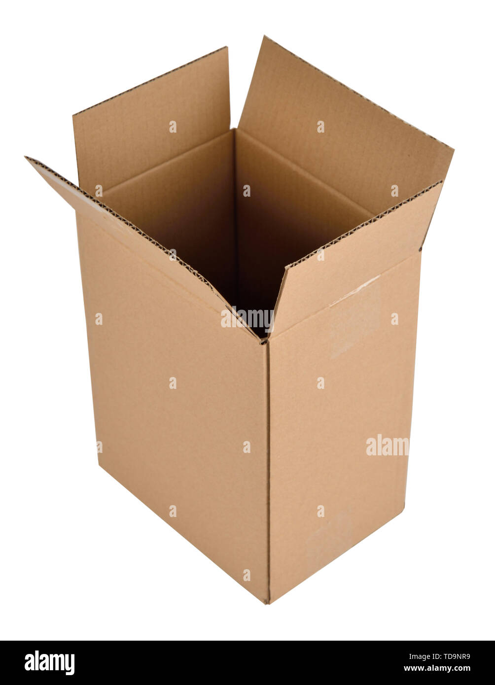 Packing crates at warehouse Cut Out Stock Images & Pictures - Alamy