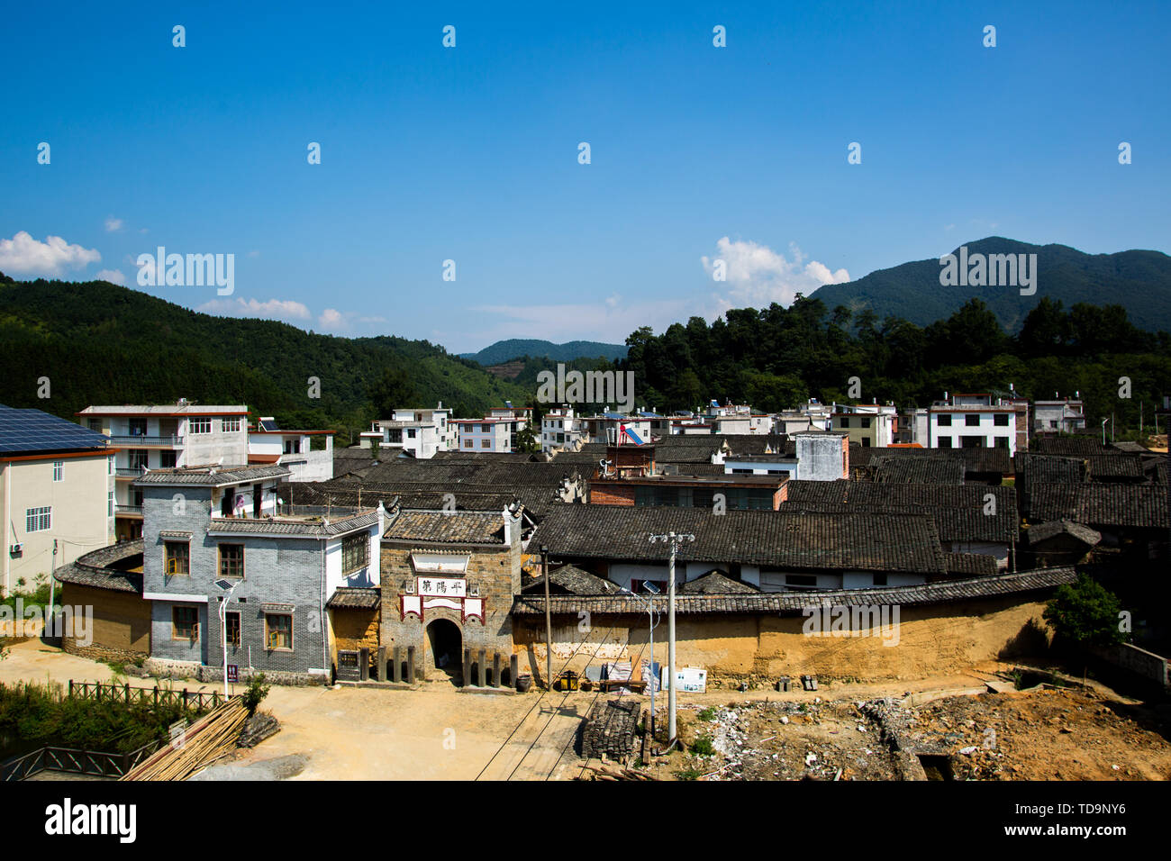 Dayu Cao's Hakka house Stock Photo - Alamy
