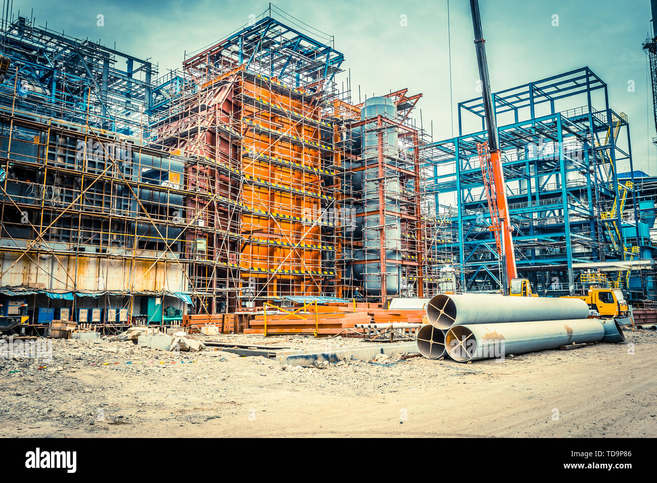 Steelmaking site hi-res stock photography and images - Alamy