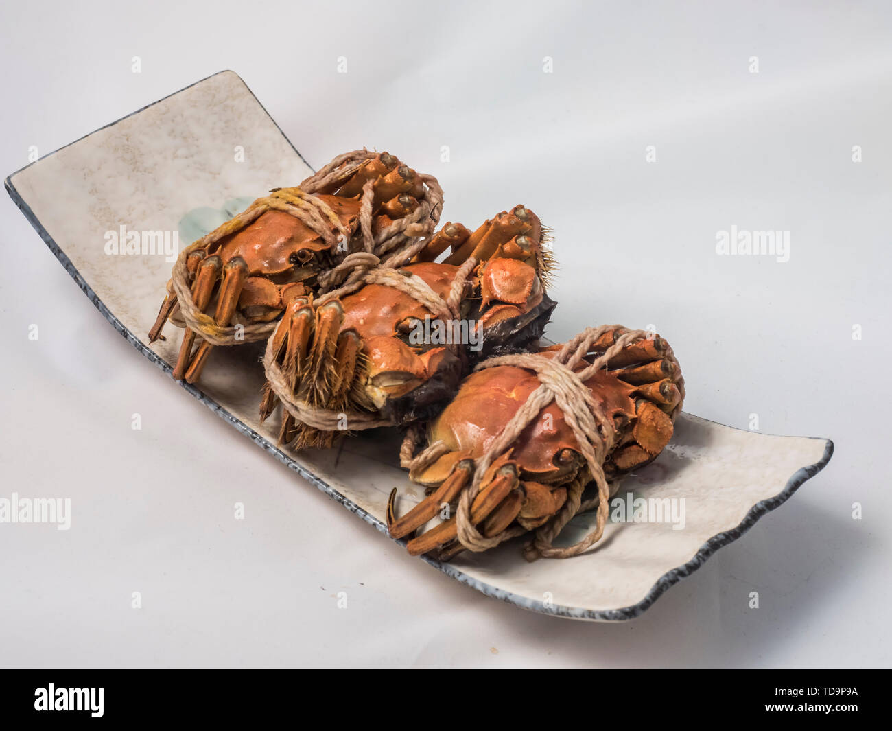 Lunch with hairy crabs hi-res stock photography and images - Alamy