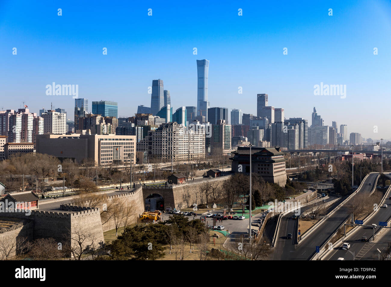 Beijing International Trade and Finance Center, China Stock Photo - Alamy