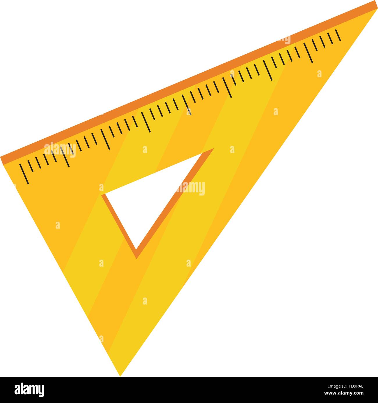 Ruler design, School supply object education study lesson and class ...
