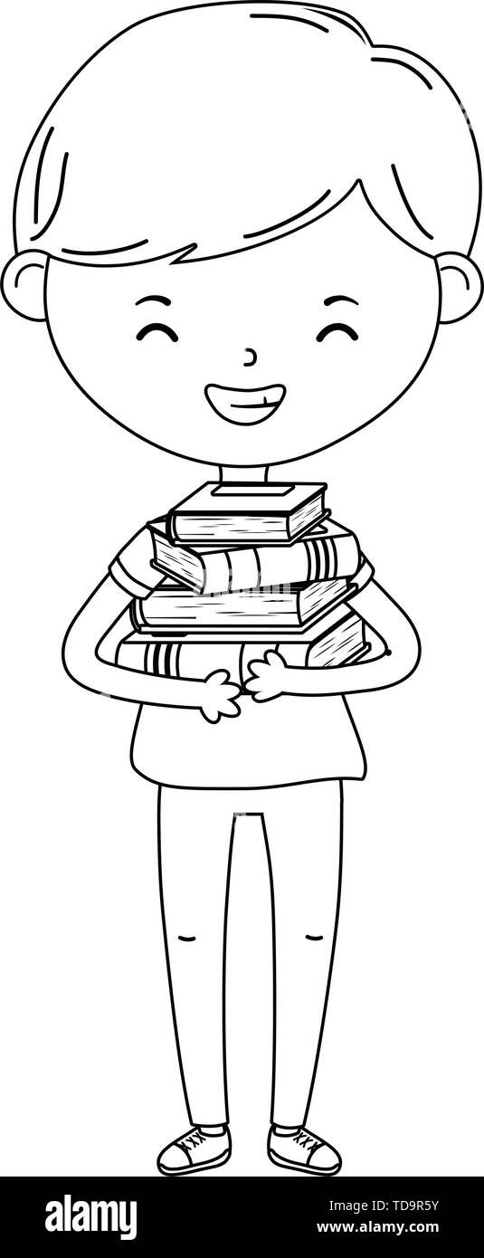 Boy kid design, School education learning knowledge study and class ...