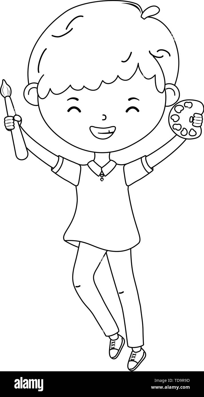 Boy kid design, School education learning knowledge study and class ...