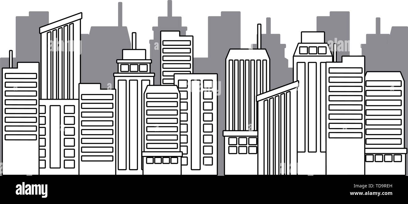 City design, Building architecture urban modern downtown and metropolis ...