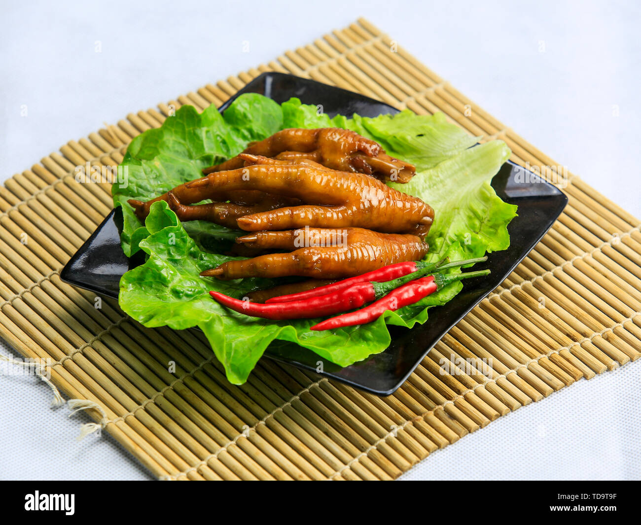 Tasty chicken feet hi-res stock photography and images - Alamy