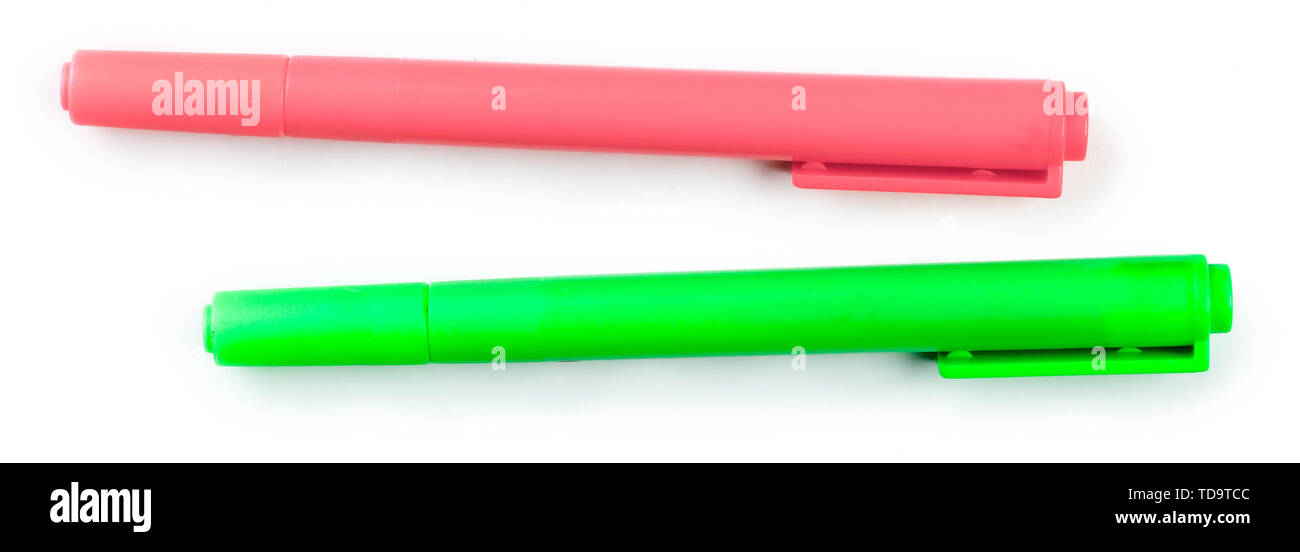 Ball Point Pen Isolated On White background Stock Photo - Alamy