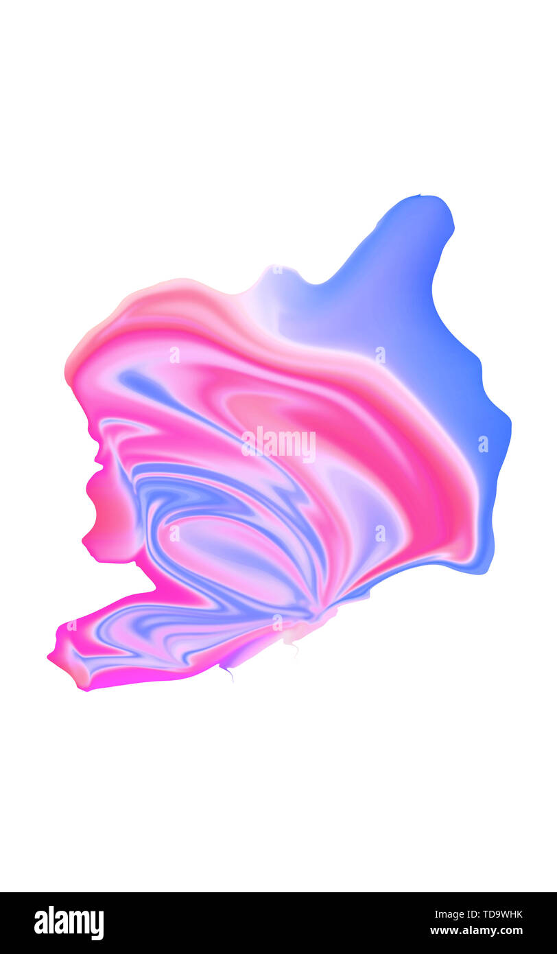 Futuristic colors Cut Out Stock Images & Pictures - Alamy